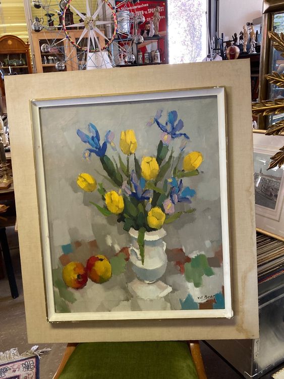 (47) v.d. Berg Blumenstilleben sign (Gebraucht) in Bern für CHF 40 – nur Abholung auf Ricardo kaufen