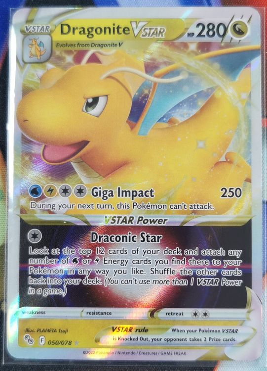 Pokemon Dragonite VSTAR 050/078 Pokemon GO EN | Kaufen auf Ricardo
