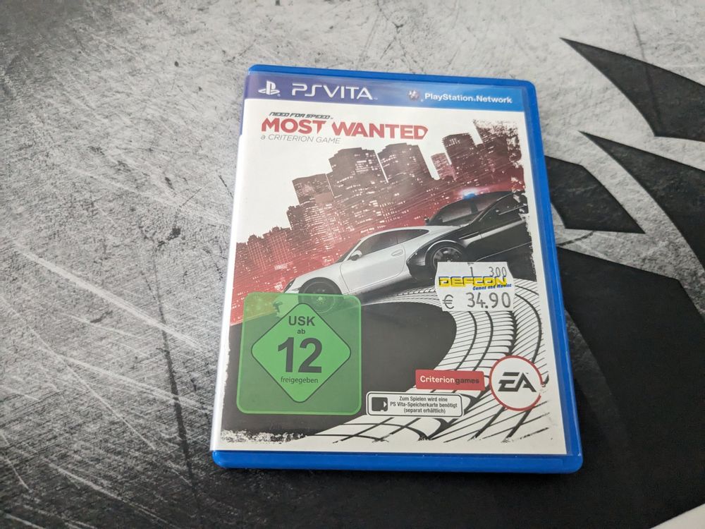 Need For Speed Most Wanted - PS VITA Game - Playstation (Gebraucht) in ...