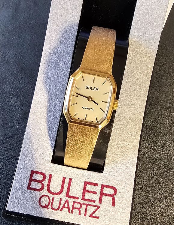 BULER Swiss Made Elegante Damenuhr wie neue | Kaufen auf Ricardo
