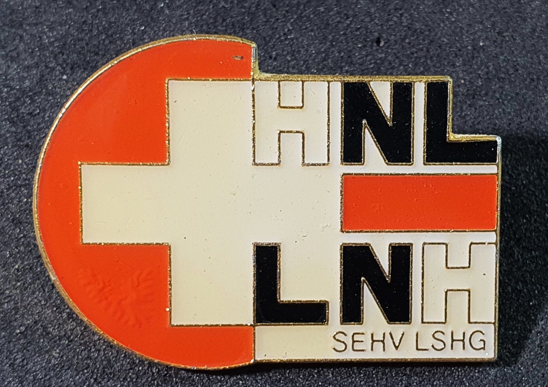 BB587 - Pin HNL LNH SEHV LSHG National Hockey League Schweiz (Gebraucht ...