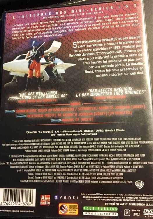 DVD - "V" Série TV + mini série (1983) (coffret rare 9 DVD) (Gebraucht ...