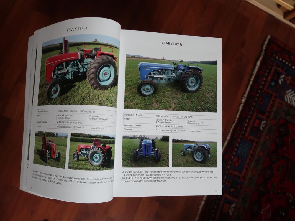 VEVEY-Traktoren Buch (Neu und originalverpackt) in Ins für CHF 32 – mit ...