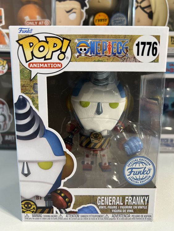 Funko POP Animation One Piece General Franky Edition Limitée (Neu und ...