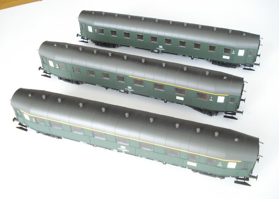BRAWA 3er - SET DB Schnellzugwagen - 45303, 45304, 45305 (Neu und ...