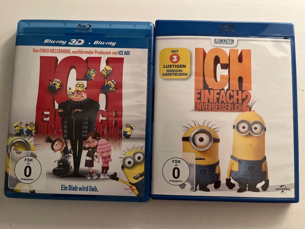 Ich - Einfach unverbesserlich 3D (2010) Bluray (Gebraucht) in Sierre für CHF 5.95 – mit ...