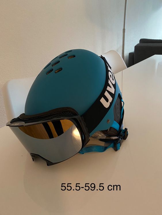 Scott Skihelm mit Uvex Brille (Gebraucht) in Zürich für CHF 30 – mit ...