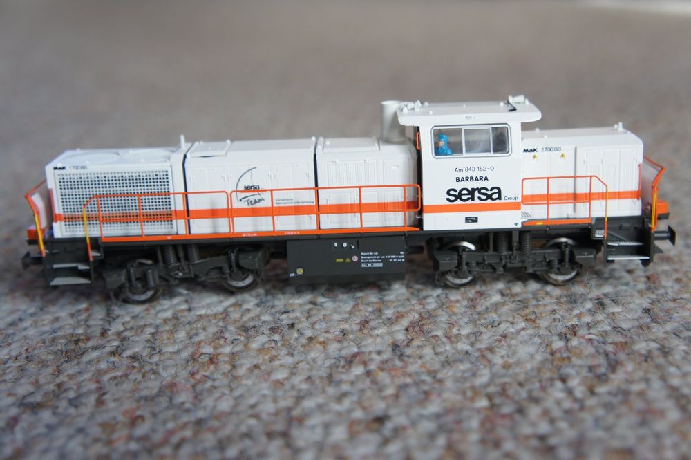 Mehano H0 57587 Sersa Am 843, Diesellok, GS, Analog, wie neu (Gebraucht ...