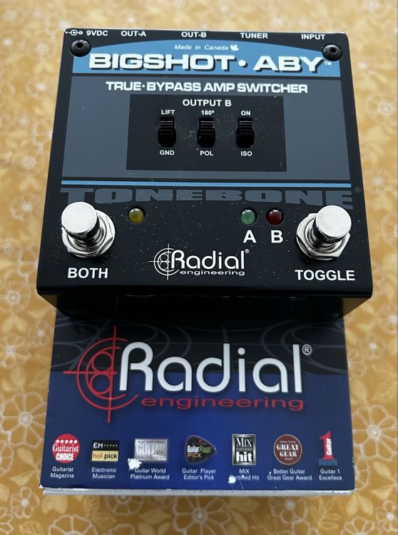 Radial Engineering Big Shot ABY (active AMP switcher) (Neu (gemäss ...