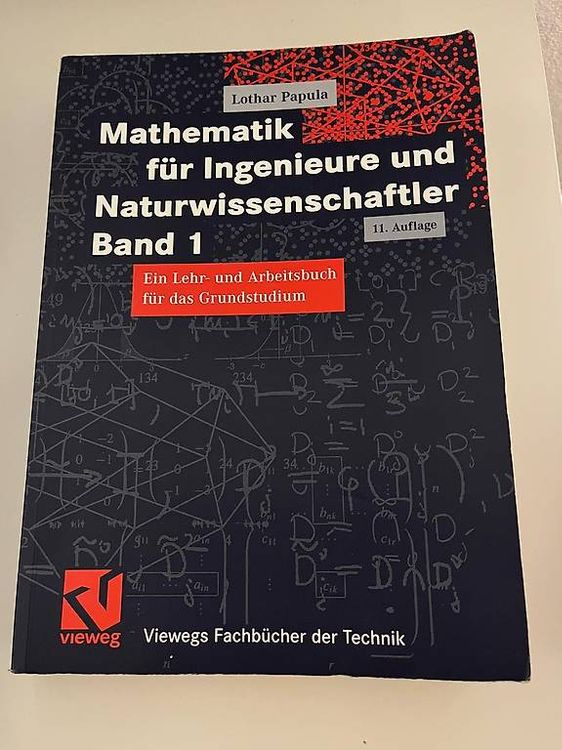 Mathematik für Ingenieure und Naturwissenschaftler-Band 1 (Gebraucht) in Bettwiesen für CHF 1 ...