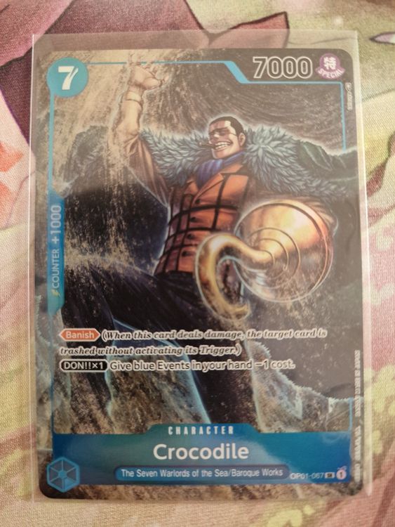 Crocodile SR One Piece Card Game 01 Romance Dawn Bandai (Gebraucht) in ...