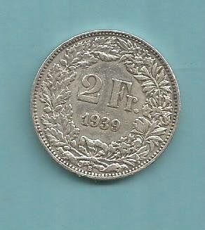 2 Fr. 1939 Silber | Kaufen auf Ricardo