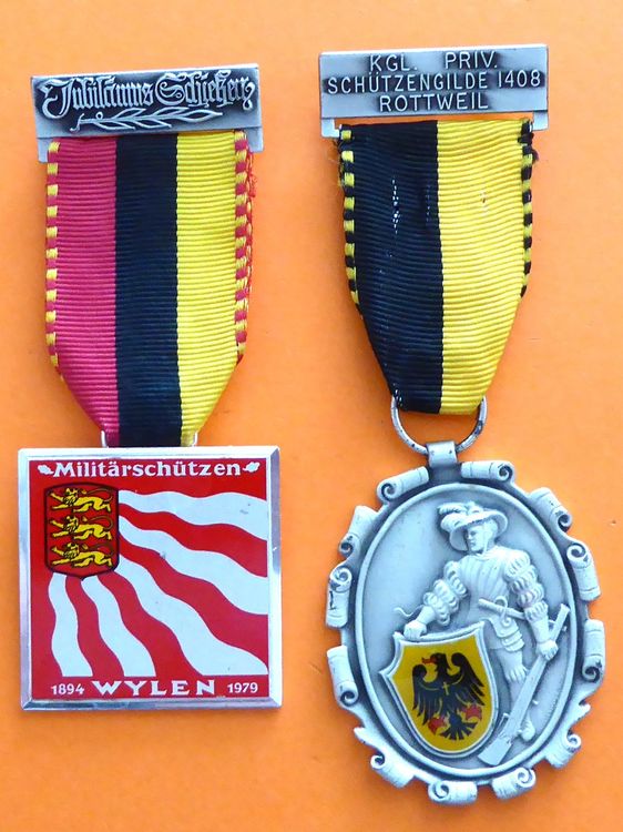 Wylen Militärschützen 1979; Rottweil Schützengilde 1408 (Gebraucht) in ...