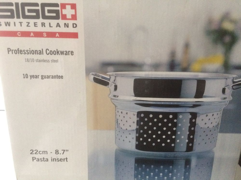 SIGG SWITZERLAND PROFESSIONAL COOKWARE PASTAEINSATZ | Kaufen auf Ricardo