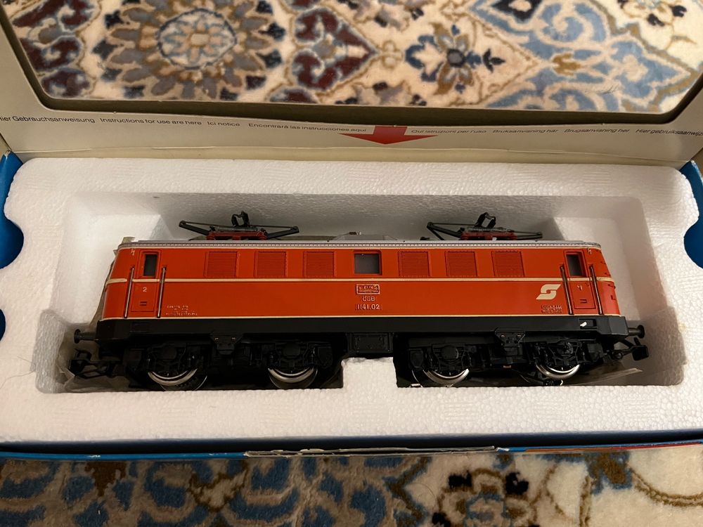 Märklin 3154 ÖBB E-Lok 1141.02 in OVP 1979 top Zustand (Gebraucht) in Schlieren für CHF 80 – mit ...