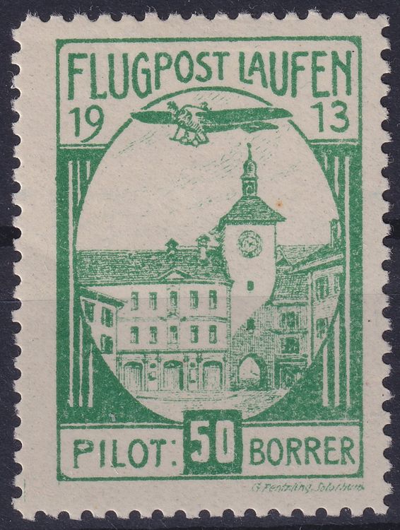 1913, Vorläufer LAUFEN (VII) fehlerfrei *, Kat: 550.-+ (Gebraucht) in Sursee für CHF 250 – mit ...