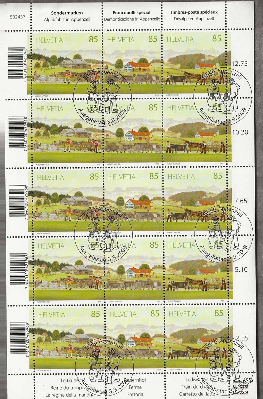 M1323 - Feuillet désalpe 1er jour (D'occasion) à Trélex pour CHF 8 – avec livraison | Acheter ...