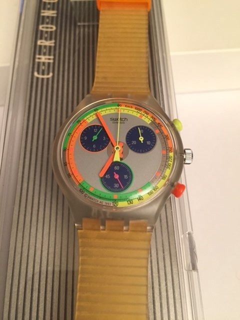 SWATCH CHRONO 1993 SCK 104 JELLY STAG | Kaufen auf Ricardo