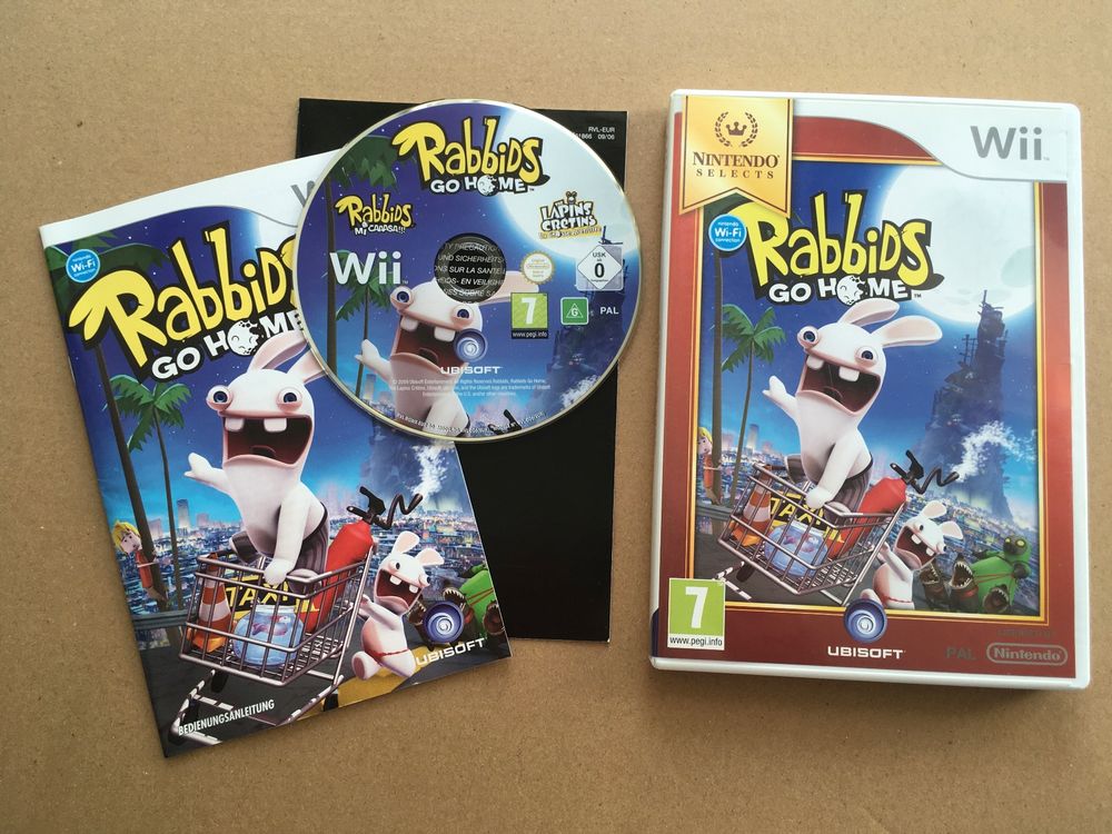 Rabbids Go Home für Nintendo Wii (Gebraucht) in St.Gallen für CHF 6.9 ...
