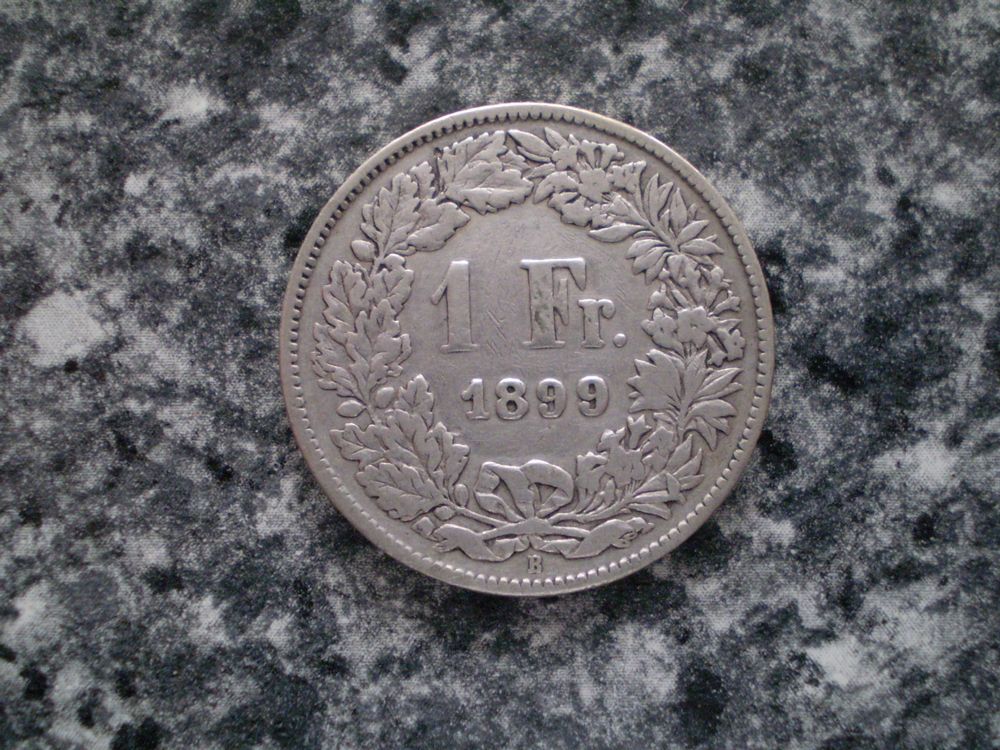 1 Fr.1899 !!! Rar !!! ab 1.- !!! (Gebraucht) in Dierikon für CHF 4 – mit Lieferung auf Ricardo ...