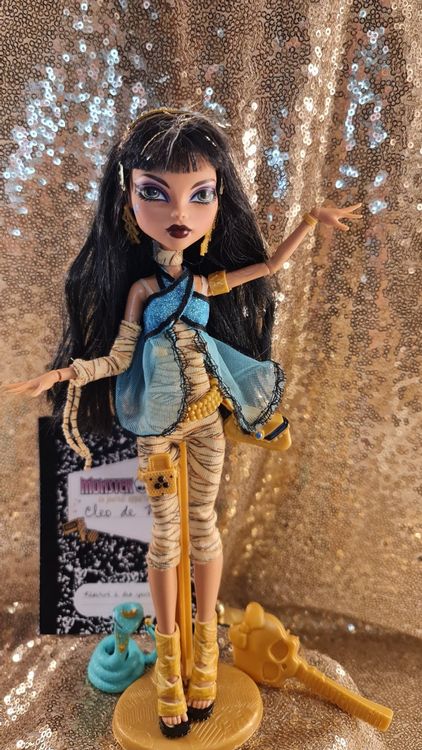 Monster High cleo de nile wave 1 élastique Dorée | Kaufen auf Ricardo