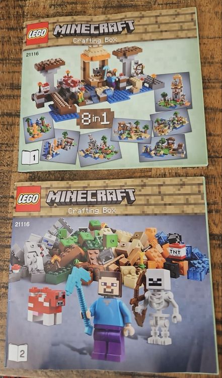 Lego minecraft 21116 (D'occasion) à confignon pour CHF 50 – avec ...
