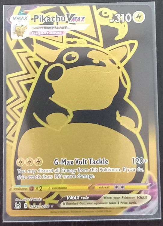 Pokémon Pikachu VMAX Gold (TG29/TG30) EN | Kaufen auf Ricardo