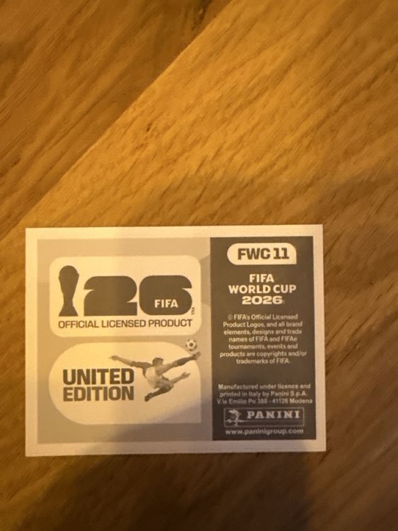 FIFA Museum Sticker: Deutschland FR 1954, WM 2026 Panini (Gebraucht) in ...
