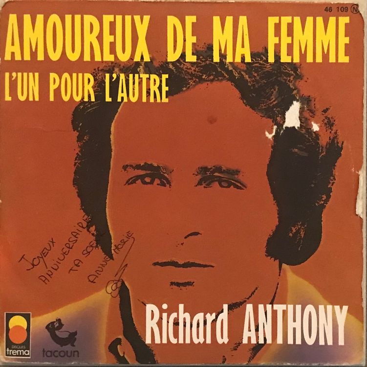 RICHARD ANTHONY - AMOUREUX DE MA FEMME | Kaufen auf Ricardo