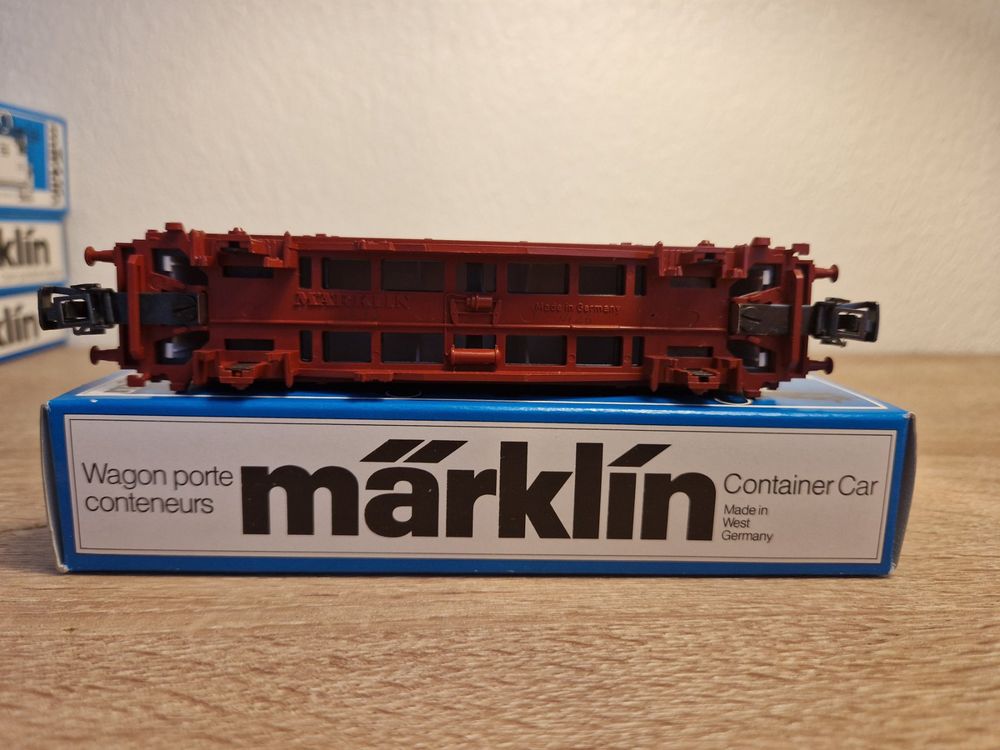 Märklin 4673 Containerwagen Coop H0 (Defekt) in St-Aubin-Sauges für CHF ...