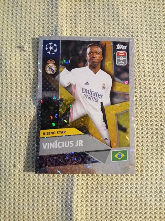 2020-21 Topps Champions League Vini Jr. Rising Star Sticker. | Kaufen ...