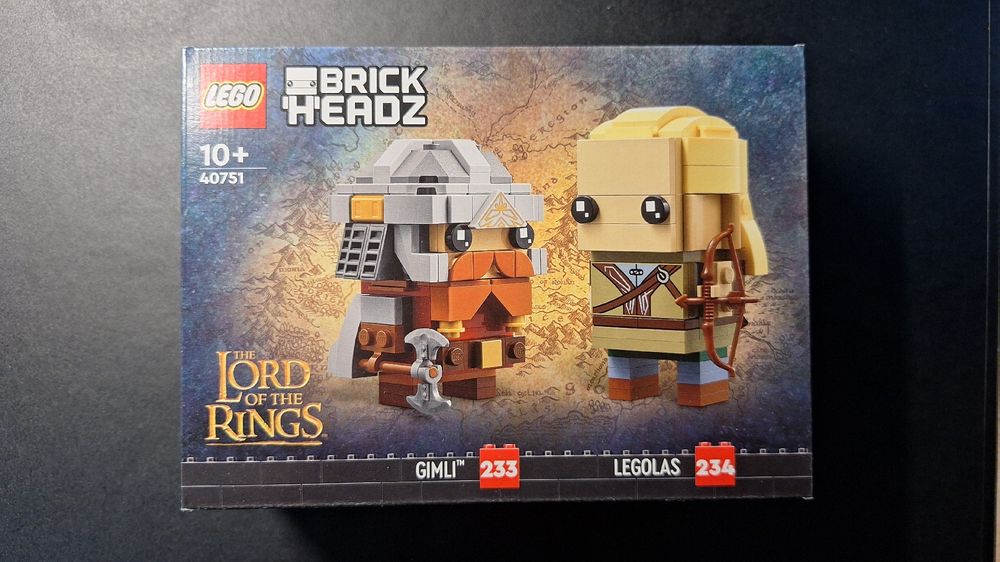 LEGO BrickHeadz Gimli & Legolas 40751 OVP (Neu und originalverpackt) in ...