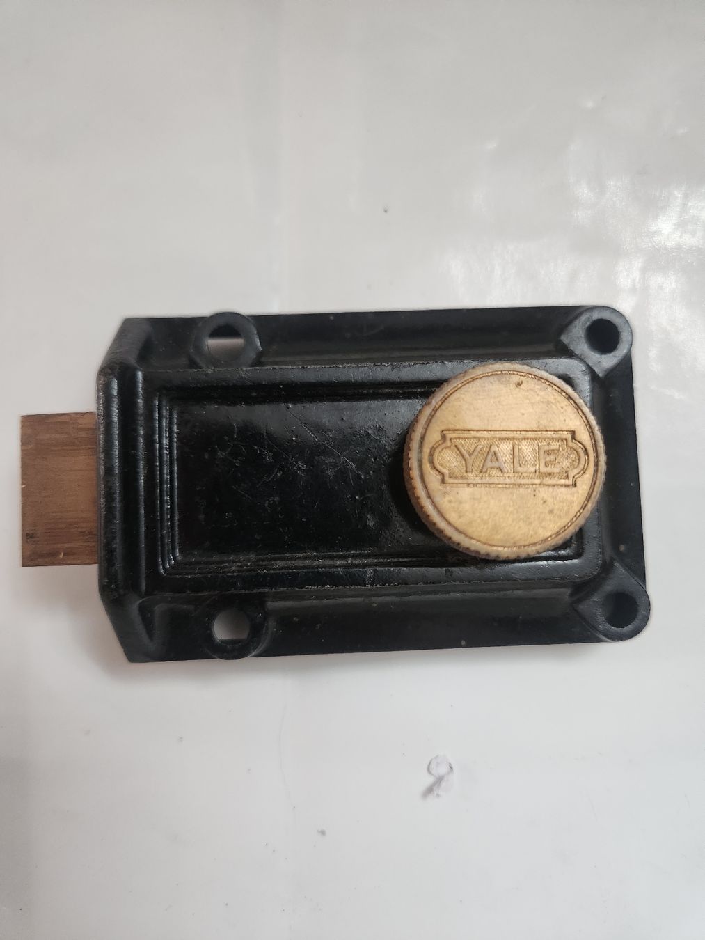 Vintage Yale Rim Lock, Perfect for Restoration Projects! (Gebraucht) in ...