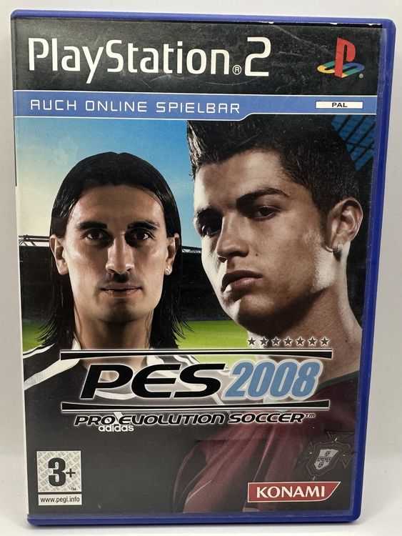 PES 2008 - Pro Evolution Soccer - Playstation 2 (OVP) | Kaufen auf Ricardo