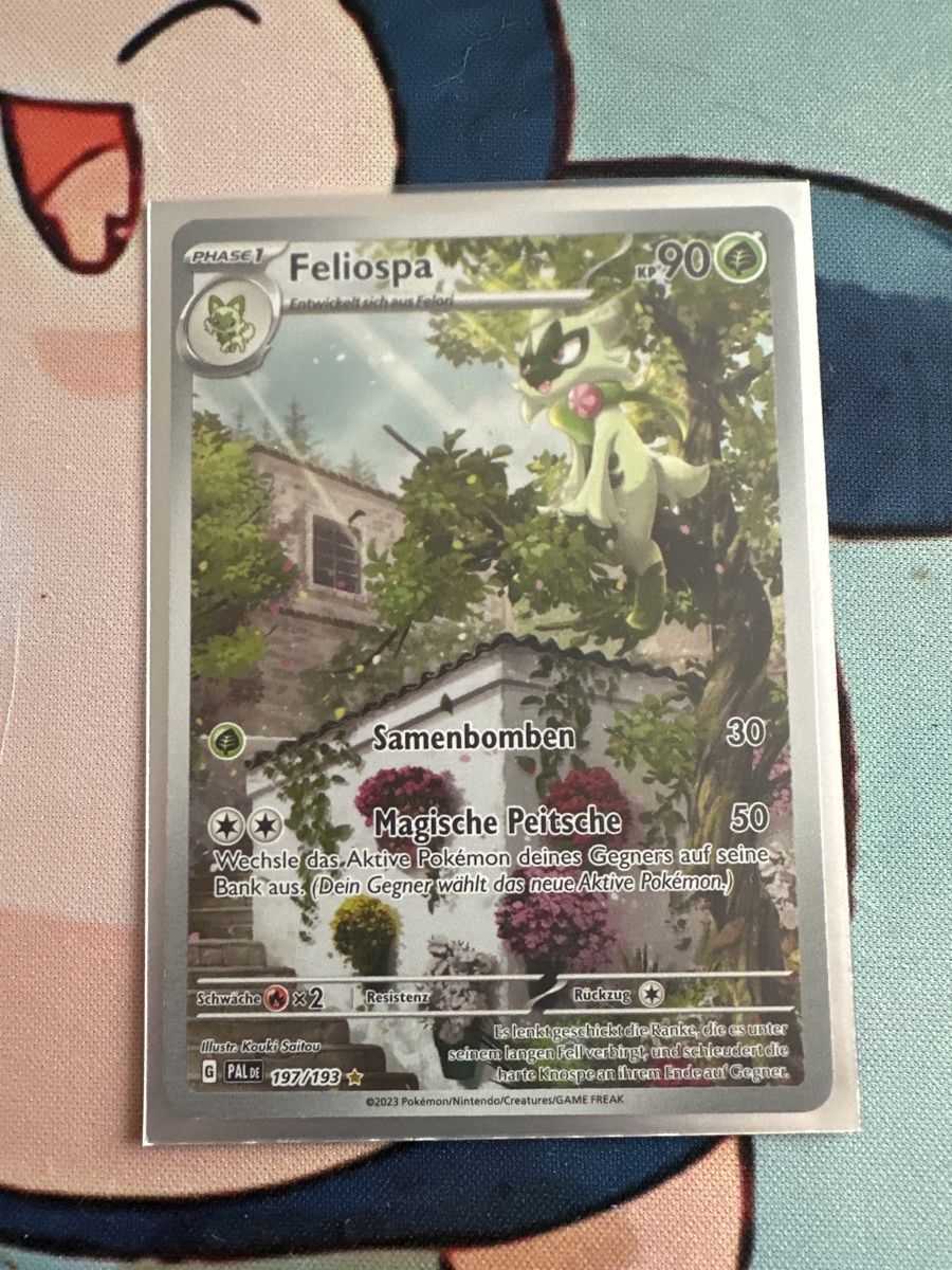 Feliospa - Pokemon Karte - PAL 197/193 - Top Zustand! (Neu (gemäss ...