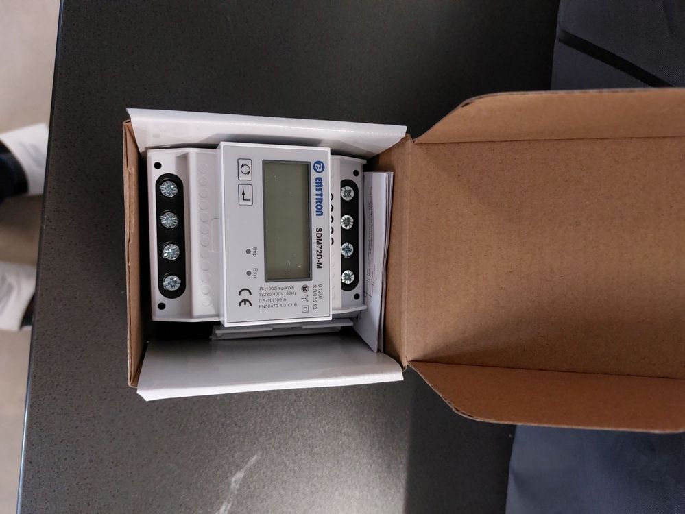 SDM72D-M-2 Modbus Drei-Phasen-Elektro-Energiezähler | Kaufen auf Ricardo