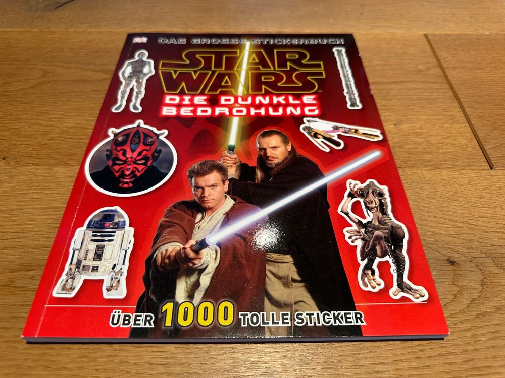 Star Wars Die Dunkle Bedrohung Sticker Heft (Gebraucht) in Speicher für CHF 1 – mit Lieferung ...
