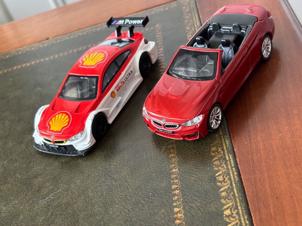 BMW M4 Motorsports Shell Helix + Cabrio - 2 Modellautos CNC (Gebraucht ...
