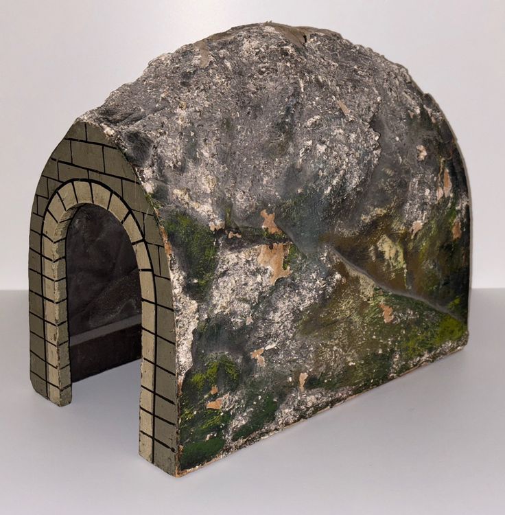 Märklin 2536 Tunnel Spur 0 aus Holz Baujahr ca. 1919-30 (Defekt) in ...