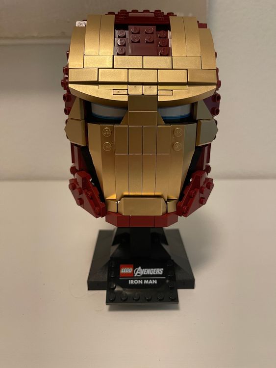 Lego Marvel - 76165 - Iron Man Helm (Neu (gemäss Beschreibung)) in ...