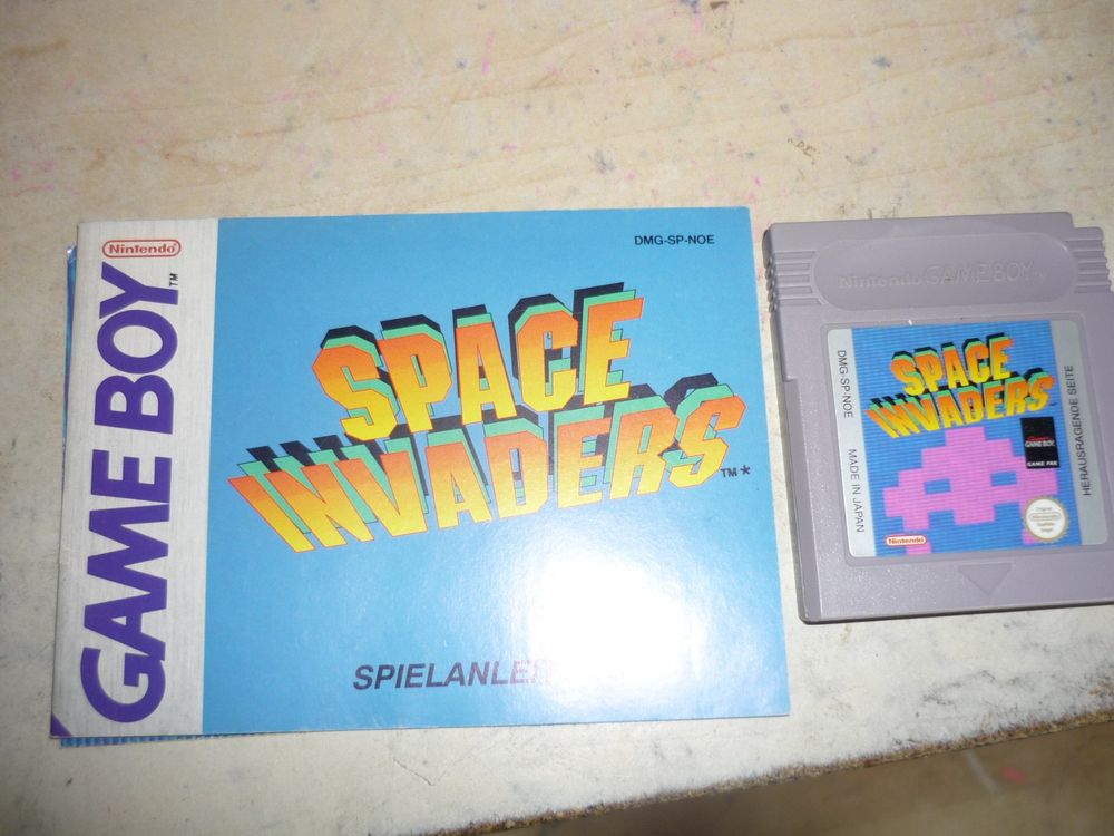 Gameboy Spiel - Space Invaders | Kaufen auf Ricardo