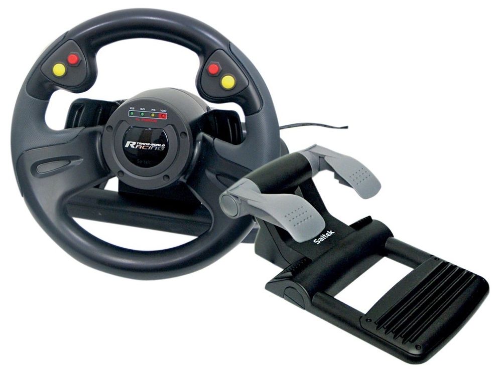 Volant PC Saitek R440 Trans-world Racing (Gebraucht) in Bulle für CHF ...