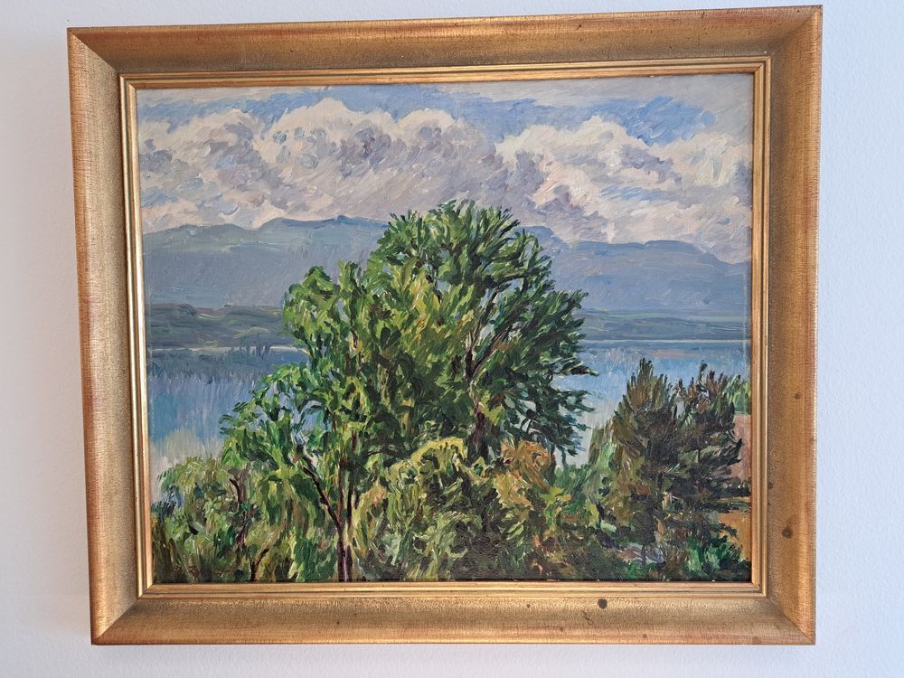 Grosses Gemälde von Philippe Zysset (1889-1974) (Gebraucht) in ...