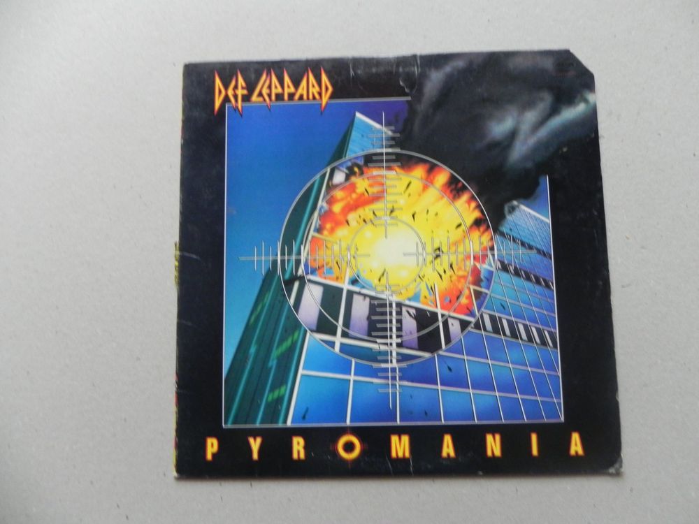 LP Engl. Heavy Metal Hardrock Def Leppard 1983 Pyromania | Kaufen auf Ricardo