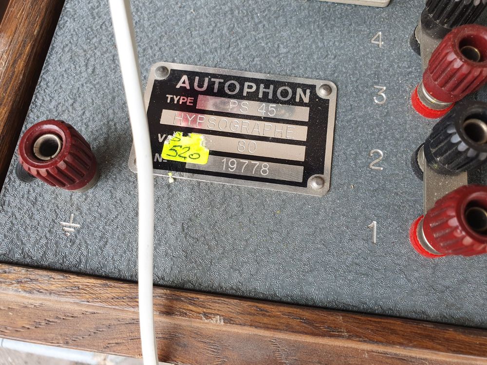 Autophon Hypsographe PS45 - Röhren Messgerät Holzkoffer | Kaufen auf ...
