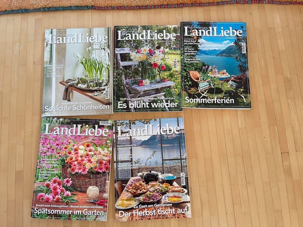 5 Ausgaben Landliebe 2020/2021 (Gebraucht) in Winterthur für CHF 6.9 ...