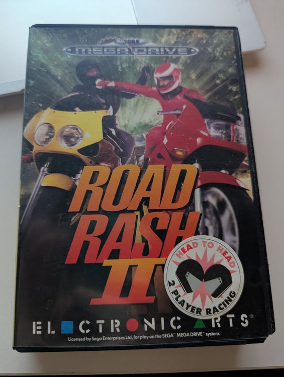Road Rash II 2 - Sega Mega Drive Game Mit Anleitung (Gebraucht) in ...
