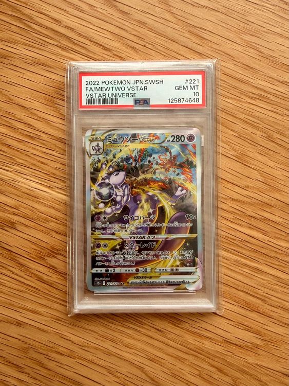 Pokémon Mewtwo Vstar 2022 PSA 10 GEM MT (Neu (gemäss Beschreibung)) in ...