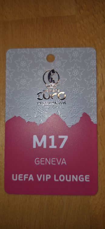 UEFA Women's Euro 2025 - UEFA VIP Lounge Genève M17 (Gebraucht) in ...