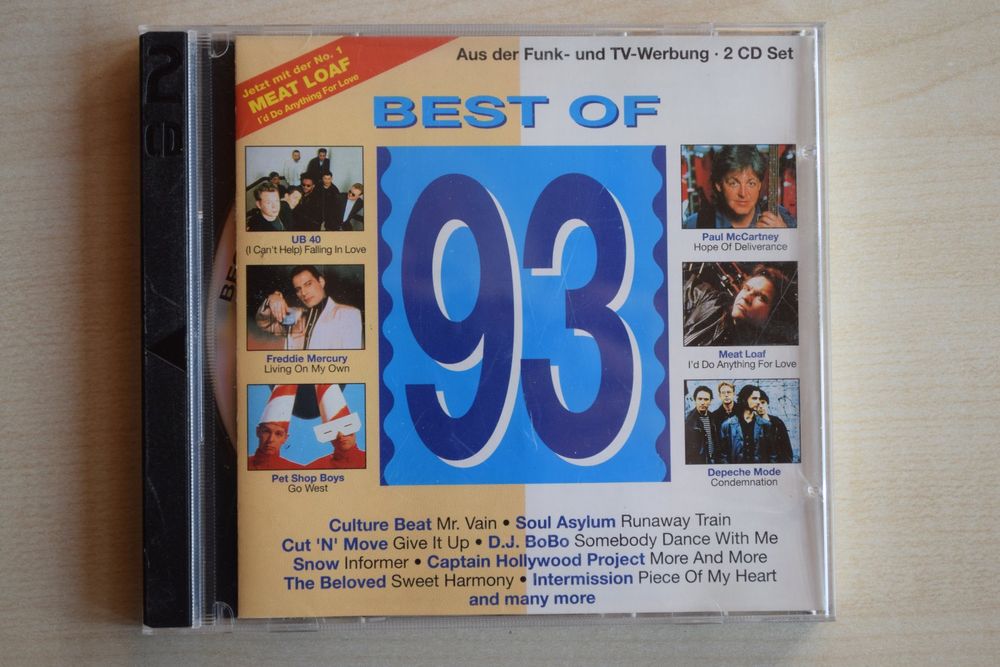 2CD Best of 93 - Die grössten Hits aus dem Jahr 1993! (97) (Gebraucht) in Reutigen für CHF 4 ...